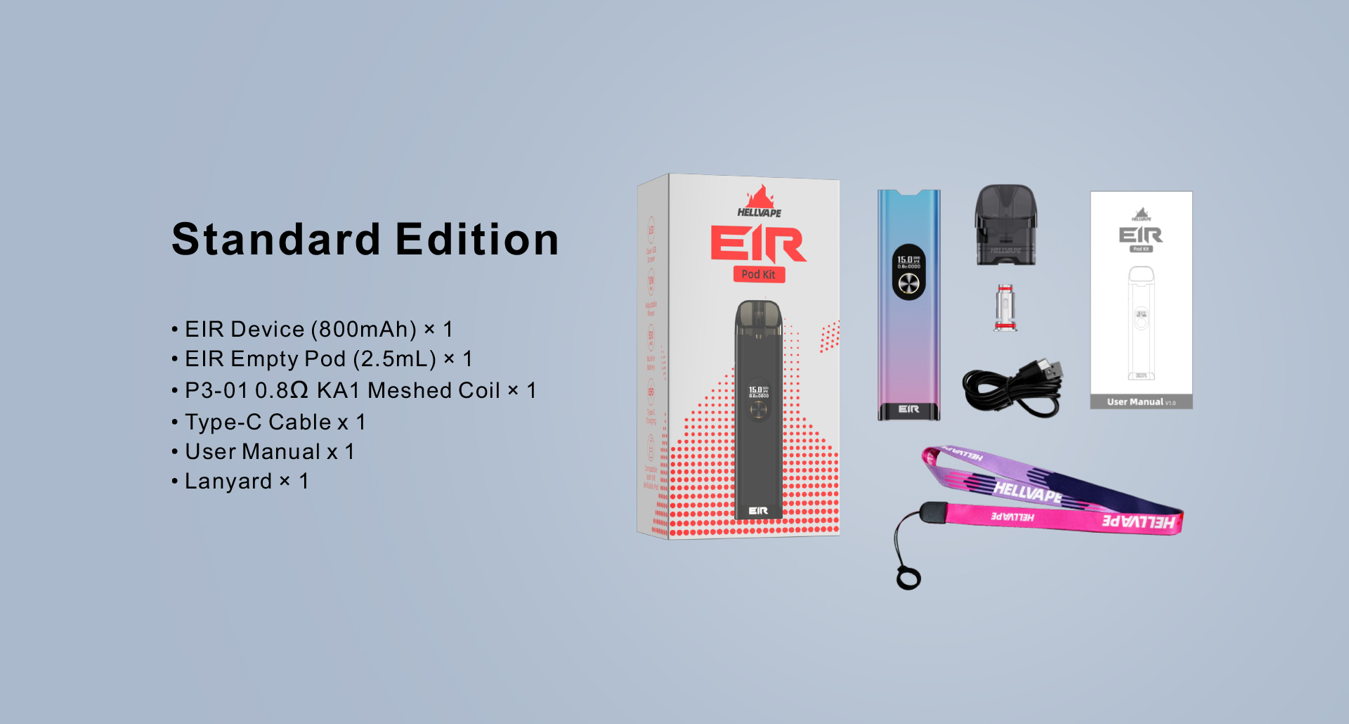 EIR Pod Kit-Hellvape - The DIY atomizer leading brand